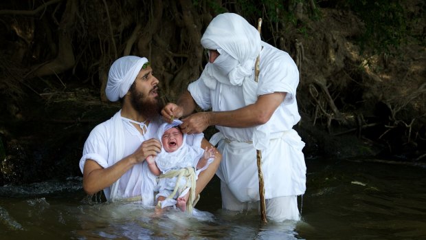 Mandaeans keep ancient rituals alive on Sydney's Nepean River