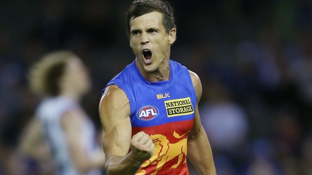 Jed Adcock training with the Western Bulldogs