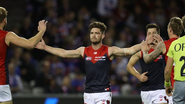 Giant mural of Melbourne footballer Tomas Bugg appears in Hosier Lane