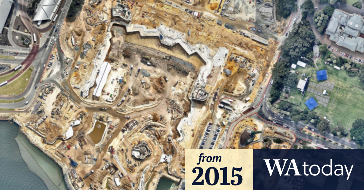 Perth's Elizabeth Quay takes shape