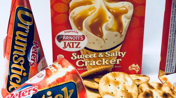 Jatz cracker flavoured Drumstick ice-creams are now a thing