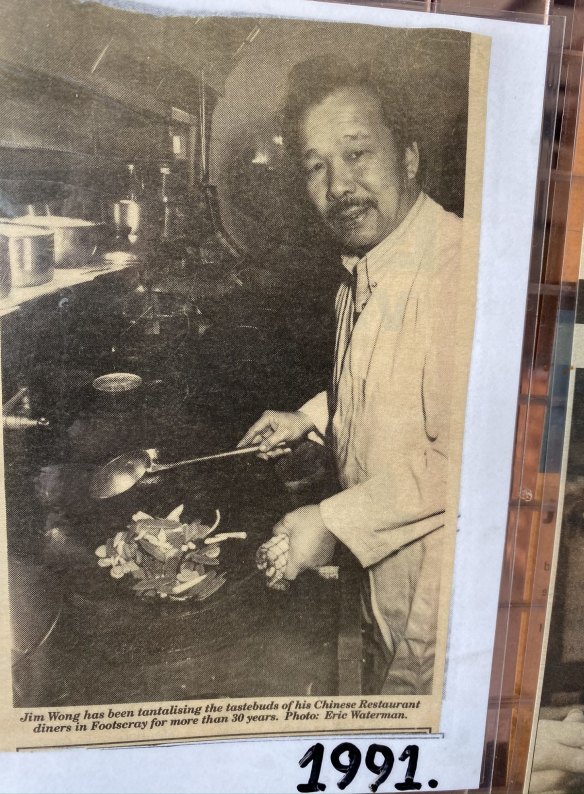'He loved everything about Footscray': Jim Wong restaurant for sale ...