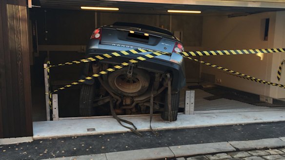 'A life-threatening accident in my garage': Car stacker collapse raises ...