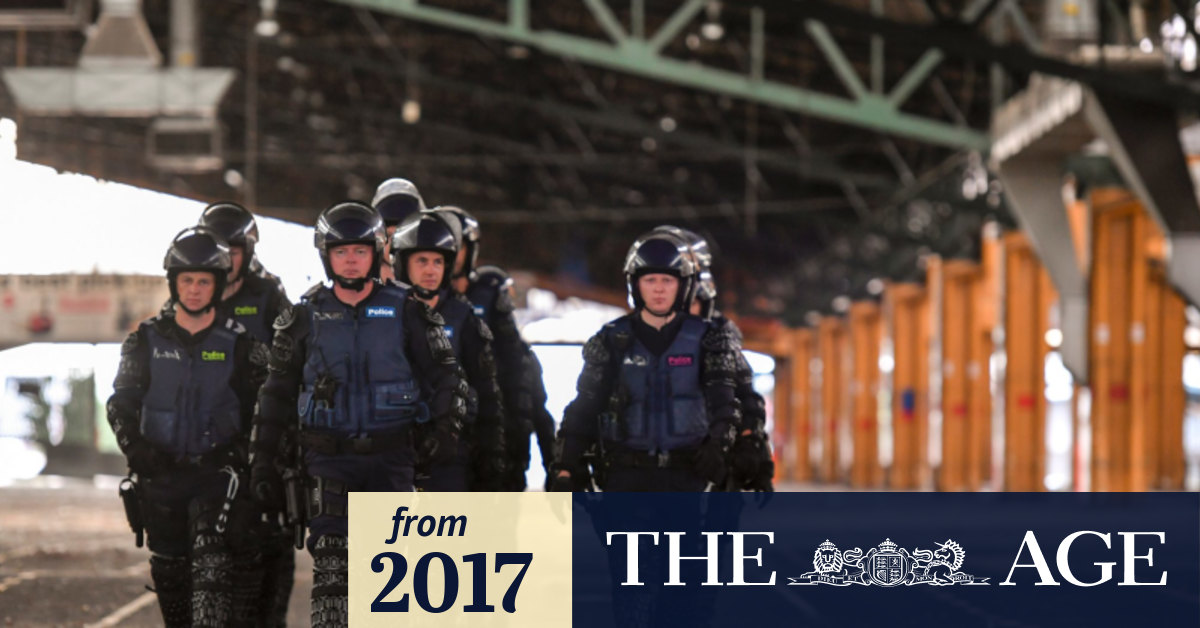 Special police unit trains to keep the peace
