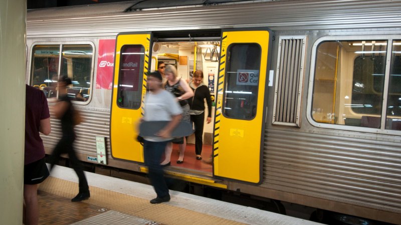 Queensland Rail had 528,000 fewer trips in July-September compared to ...
