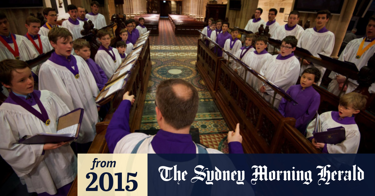 St Andrews Cathedral Choir: young and old celebrate 197 years