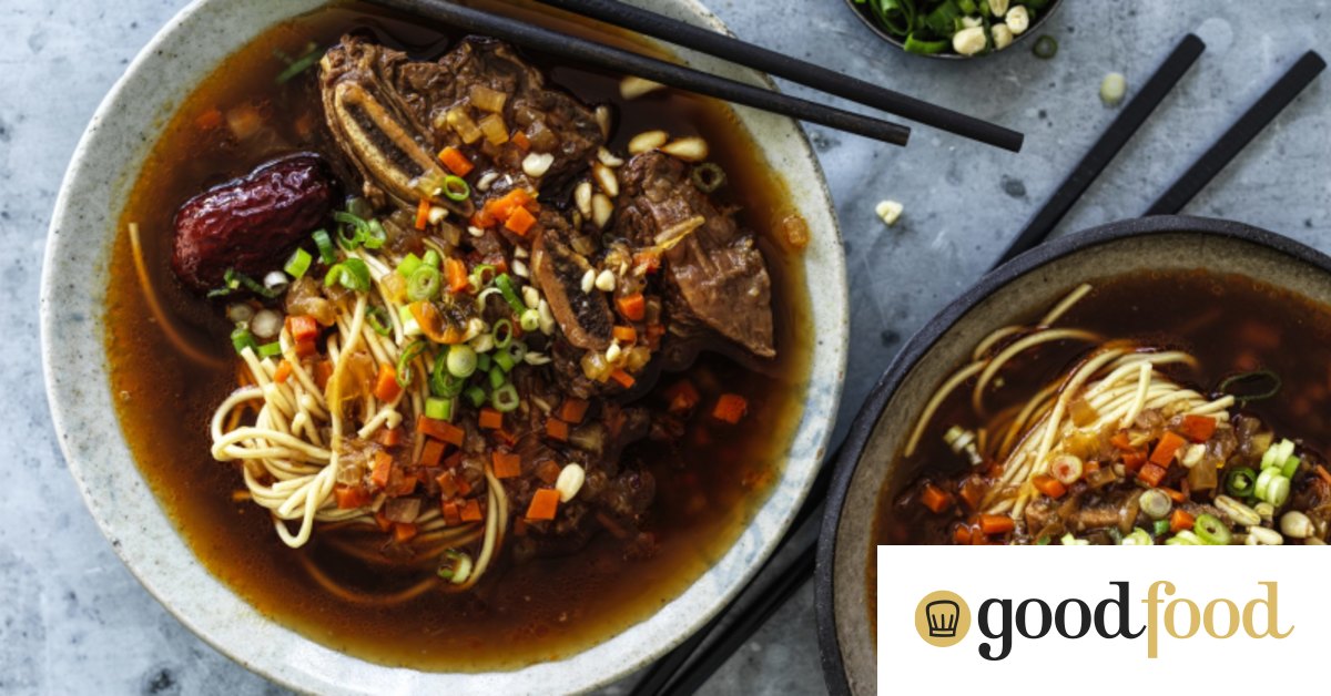 Korean braised beef short ribs