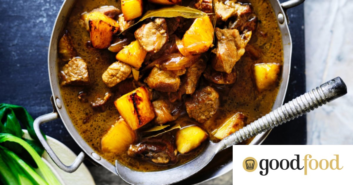 Filipino pork and pineapple adobo stew recipe