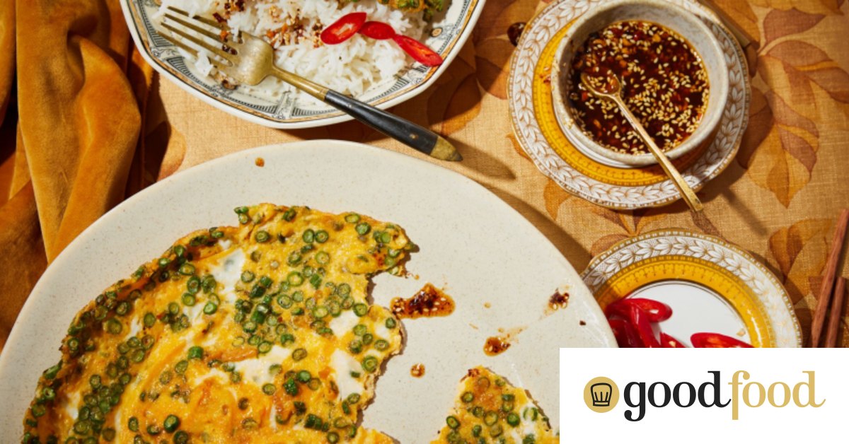 Rosheen Kaul's green bean omelette