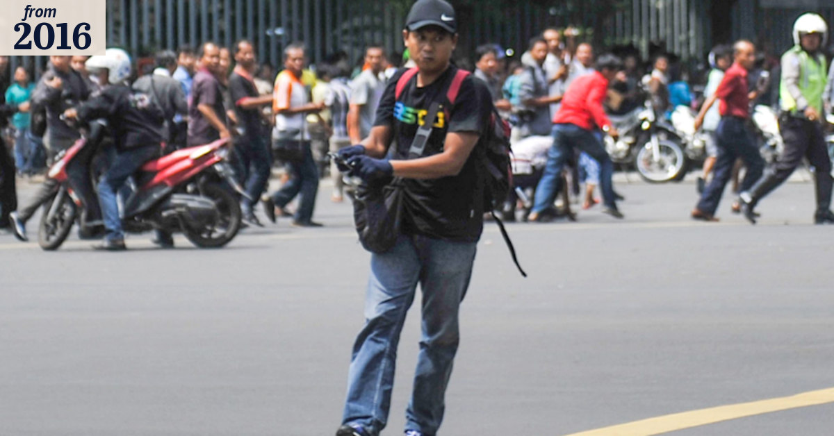 Jakarta gunman Sunakim had been jailed on terrorism charges