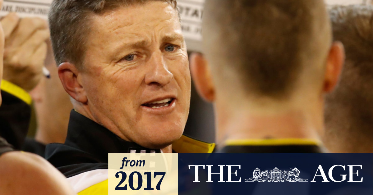 Richmond coach Damien Hardwick feared the worst before Tigers closed ...