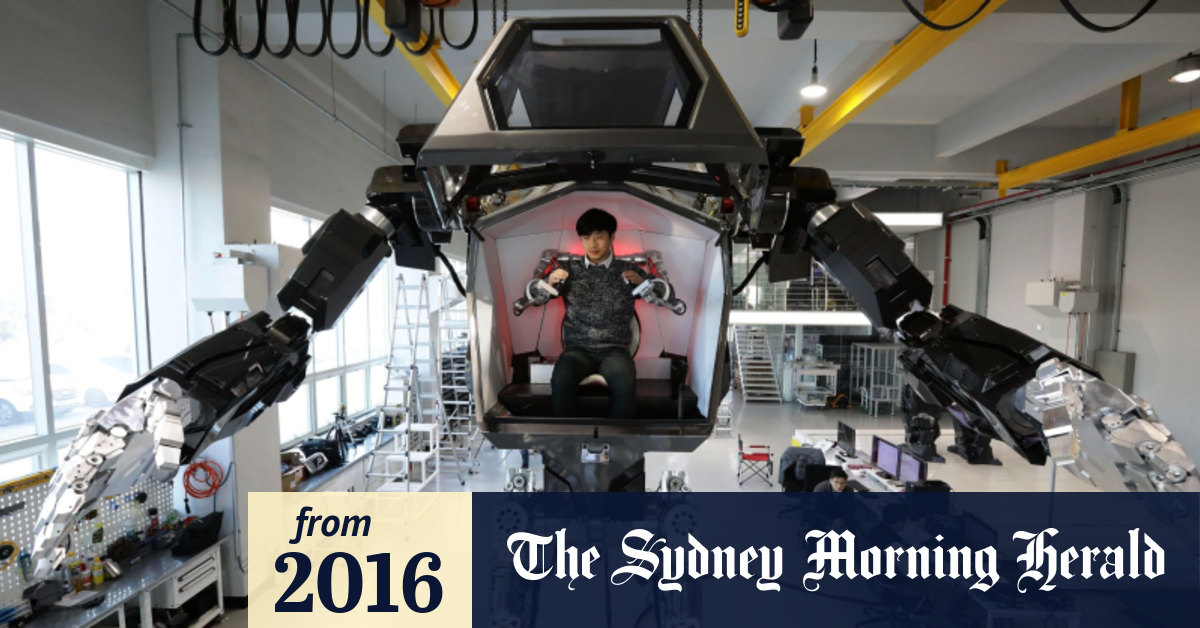 Yours for Christmas 2017, price $11m: giant walking robot that you sit ...