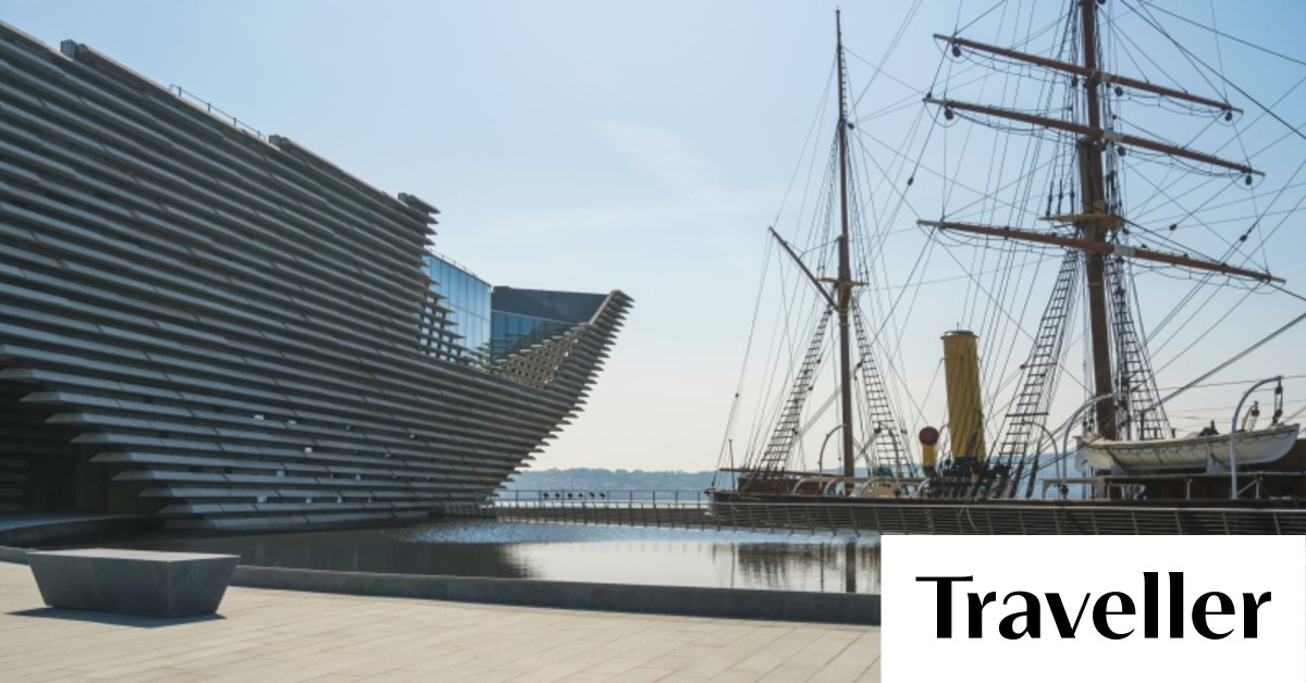 Dundee is a scottish city worth a detour for its rich design heritage