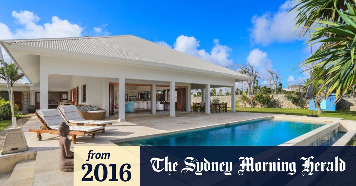 A Vanuatu seafront house is designed from scratch to embrace ocean views