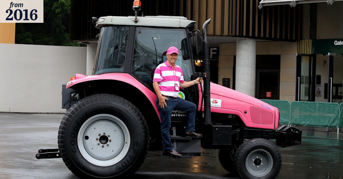 Around the state at 27km/h to beat breast cancer