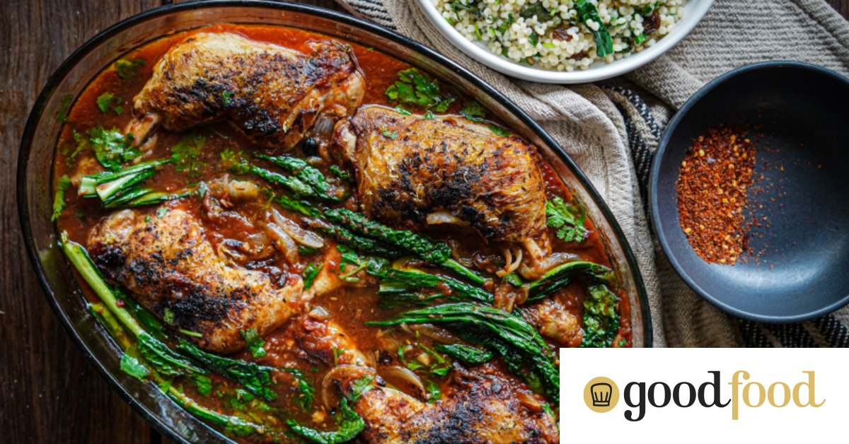 Speedy Syrian chicken bake