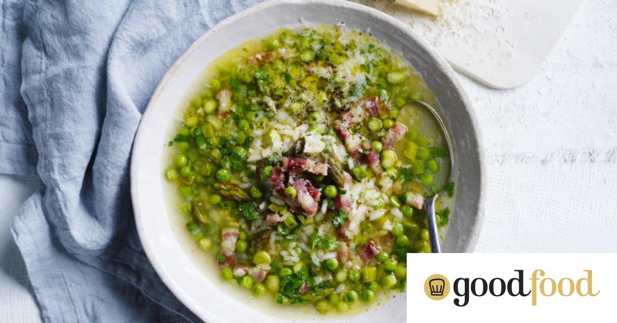 Spring vegetable minestra