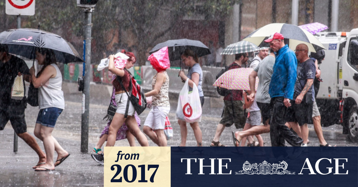 Melbourne weather: Month's worth of rain expected by Wednesday