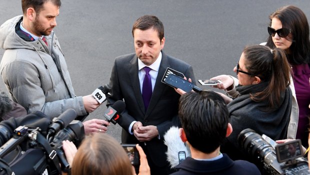 Matthew Guy has admitted dining with Tony Madafferi was an error of ...