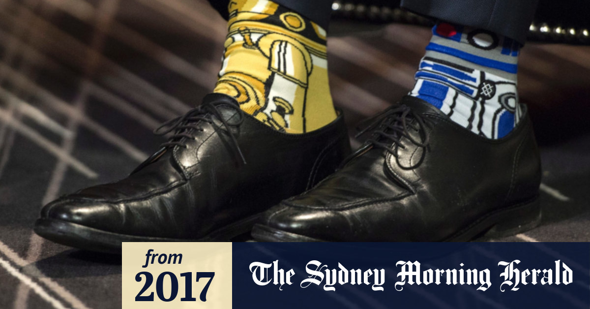 Justin Trudeau and the force of his Star Wars socks