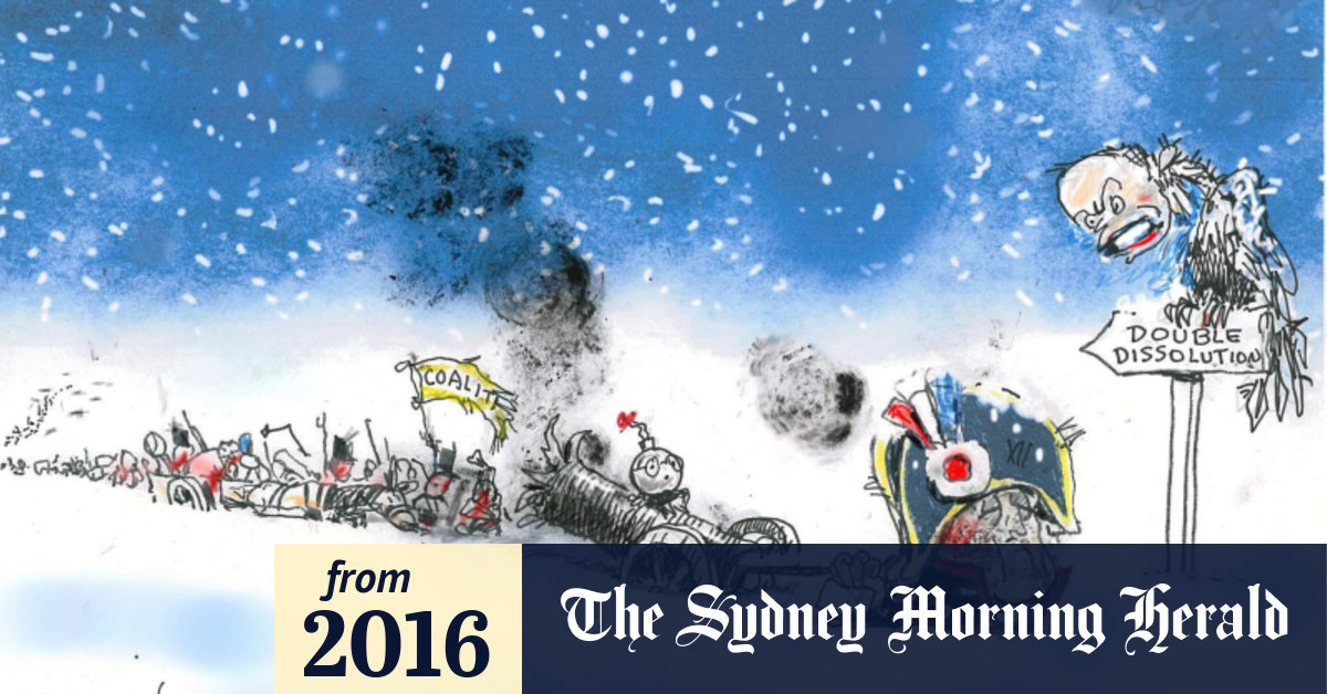 Alan Moir cartoon on Federal Election 2016