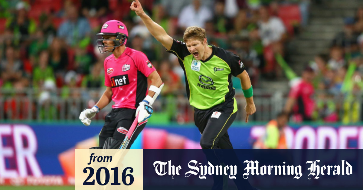Shane Watson to miss start of Big Bash League with calf injury