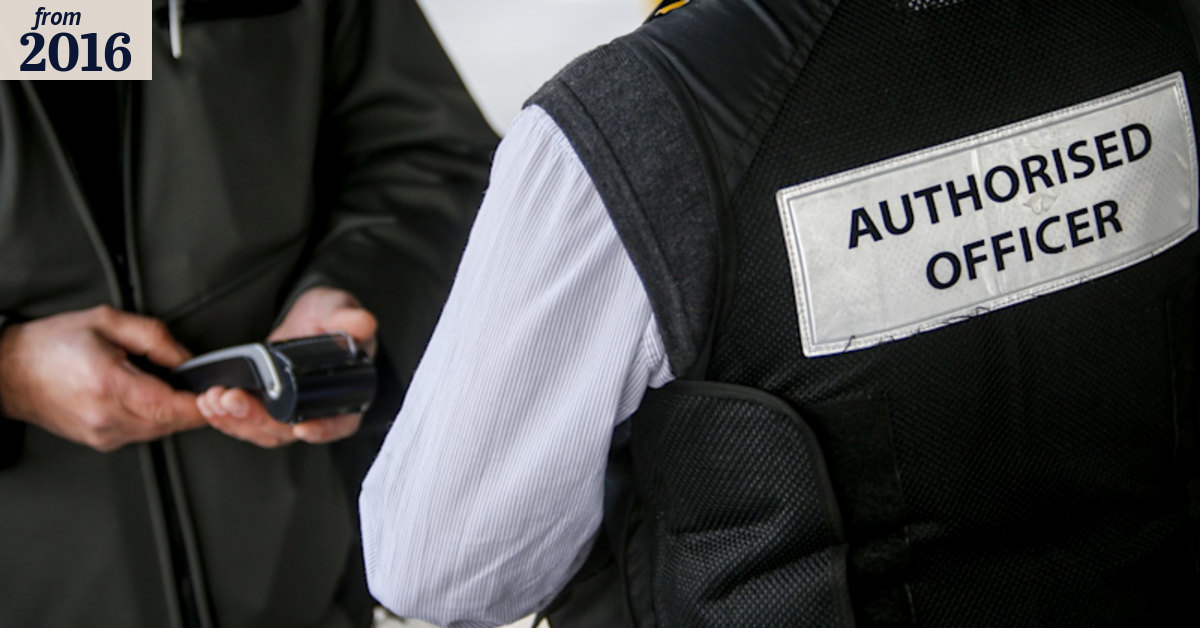 Should clean myki record earn you a warning instead of a fine?