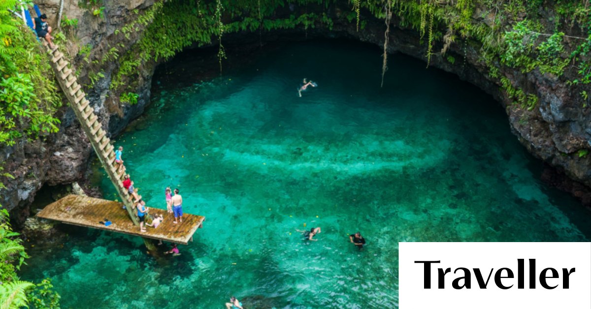 To Sua Ocean Trench, Samoa: Is this the world's most amazing swimming pool?