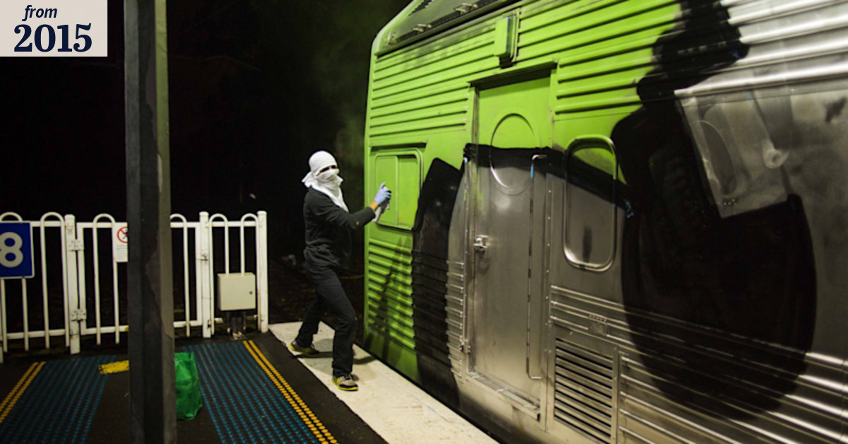 Decrypting the 'mindless scribble' of Melbourne's illegal graffiti