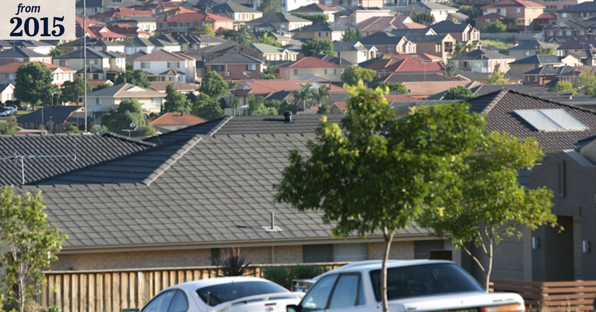 Perth urban sprawl takes its toll