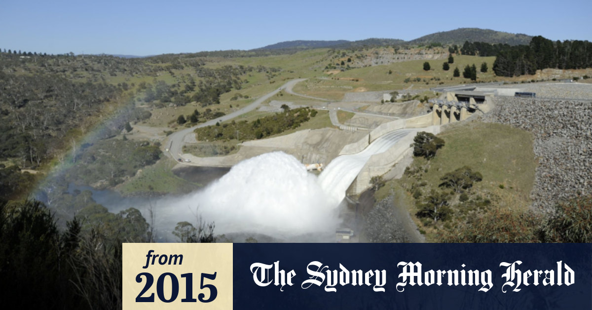 Snowy River flows with major water release from Jindabyne Dam