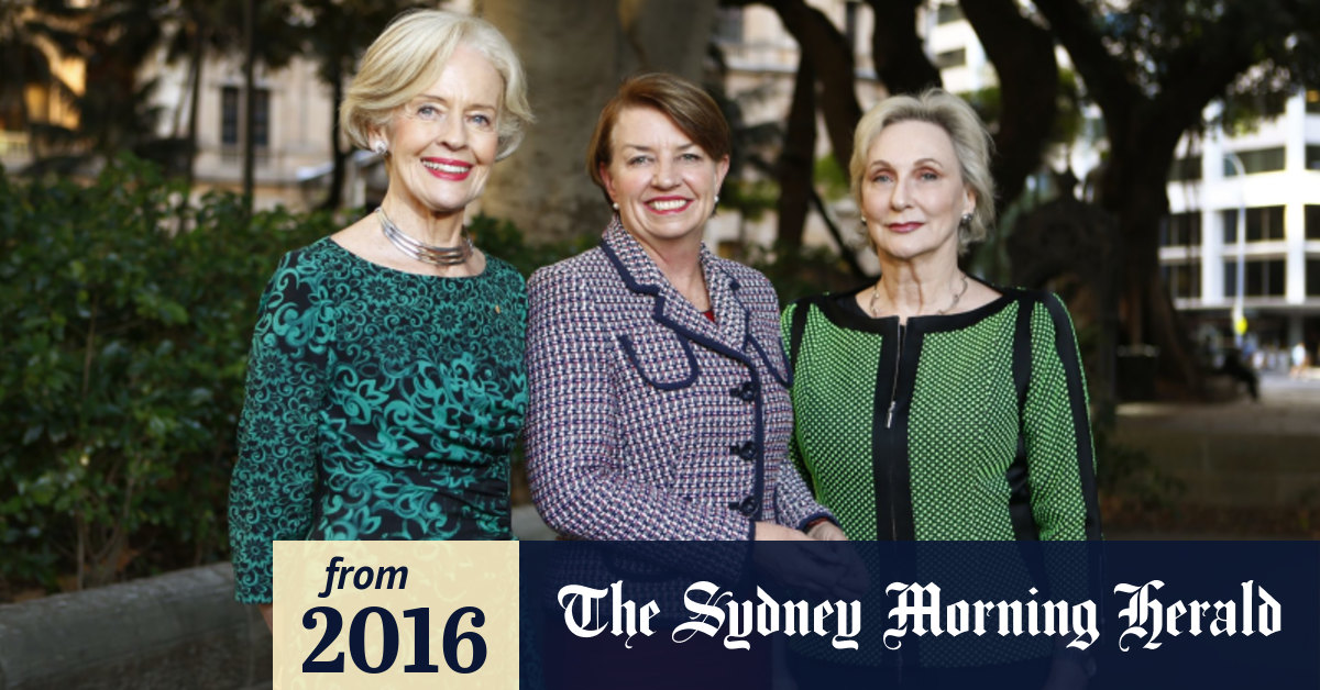 Behind great women Dame Quentin Bryce prods and says 'Get in there!'