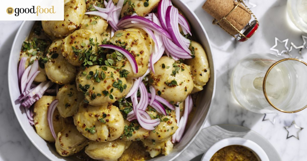 RecipeTin Eats x Good Food: Smushed potato salad