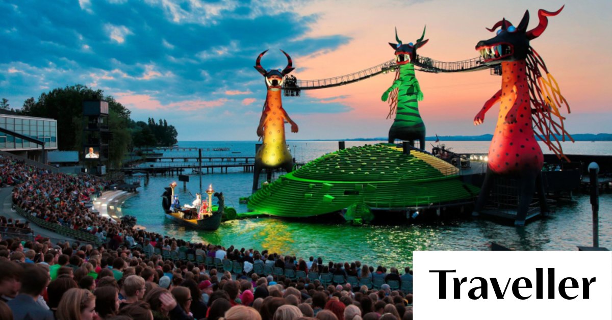Austria: Lake Constance transforms into a stage for opera in summer