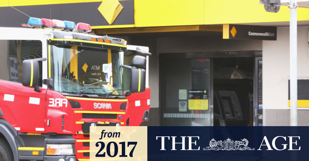 Man faces 92 charges over Springvale Commonwealth bank fire