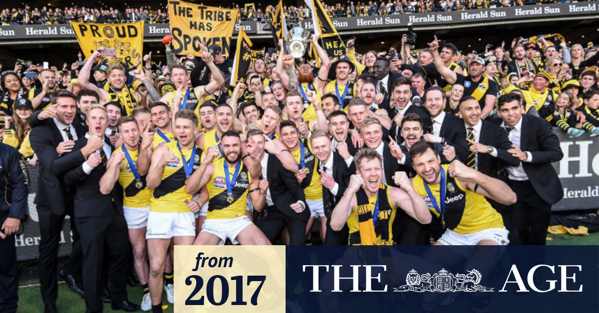 AFL grand final 2017: Tears of the Tigers faithful as their heroes triumph