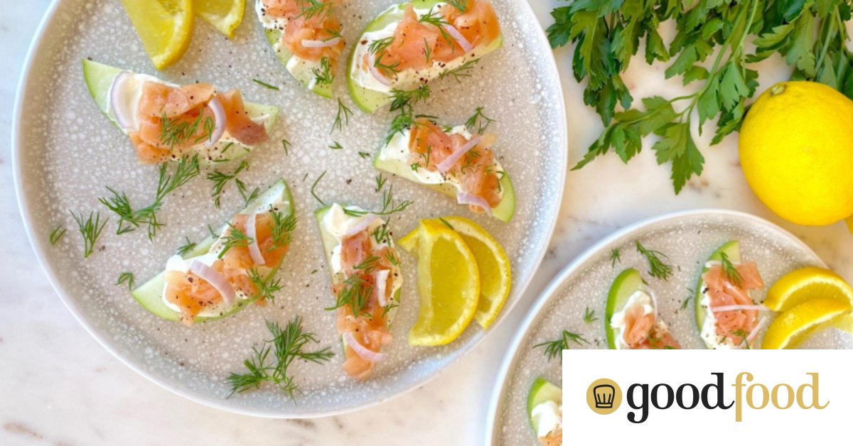 Seven healthy (and delicious) three-ingredient party canapes