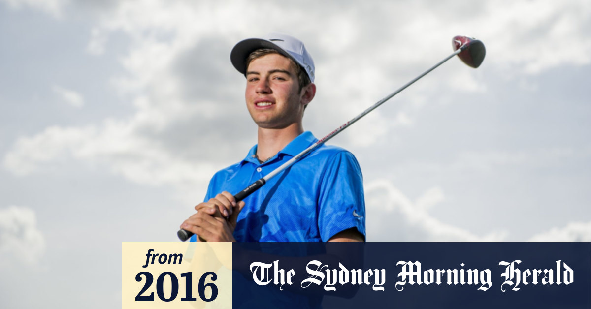 Australian golf's 'next big thing' Ryan Ruffels ready for the big time
