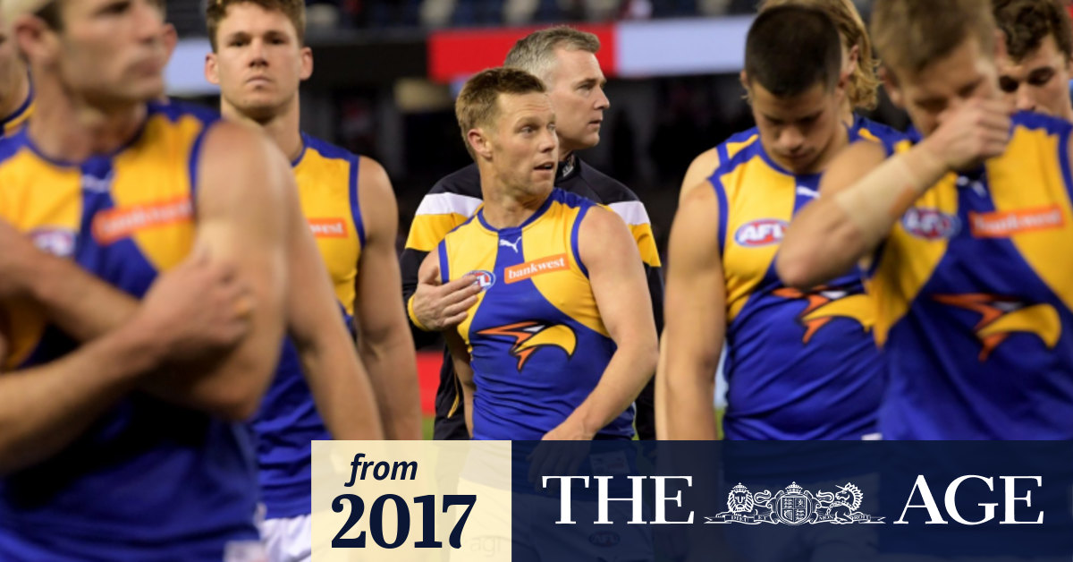 'We're losing very good people': Emotional Eagles farewell retired AFL guns
