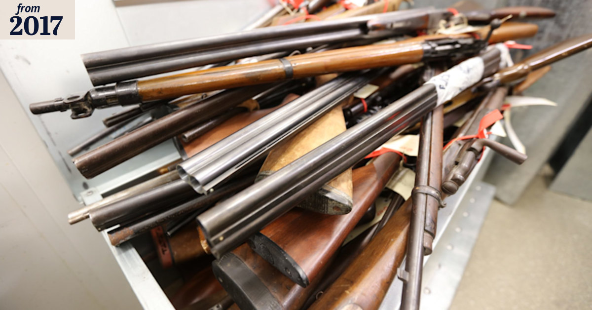 ACT gun owners hand in 127 firearms in national amnesty