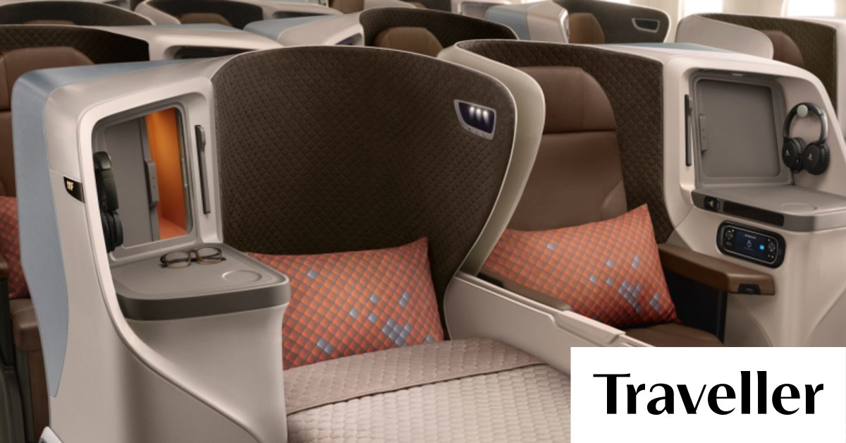 Boeing 787-10 Dreamliner: Singapore Airlines unveils new cabin interiors