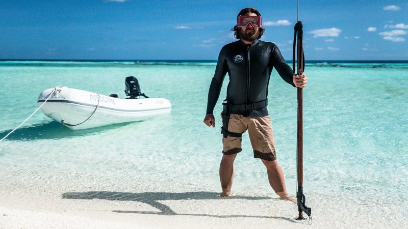 Dean Cropp: 'Two humpbacks came from below...like two minibuses coming ...