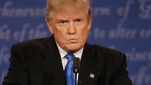US presidential debate: Donald Trump's 'defective' microphone leads the ...
