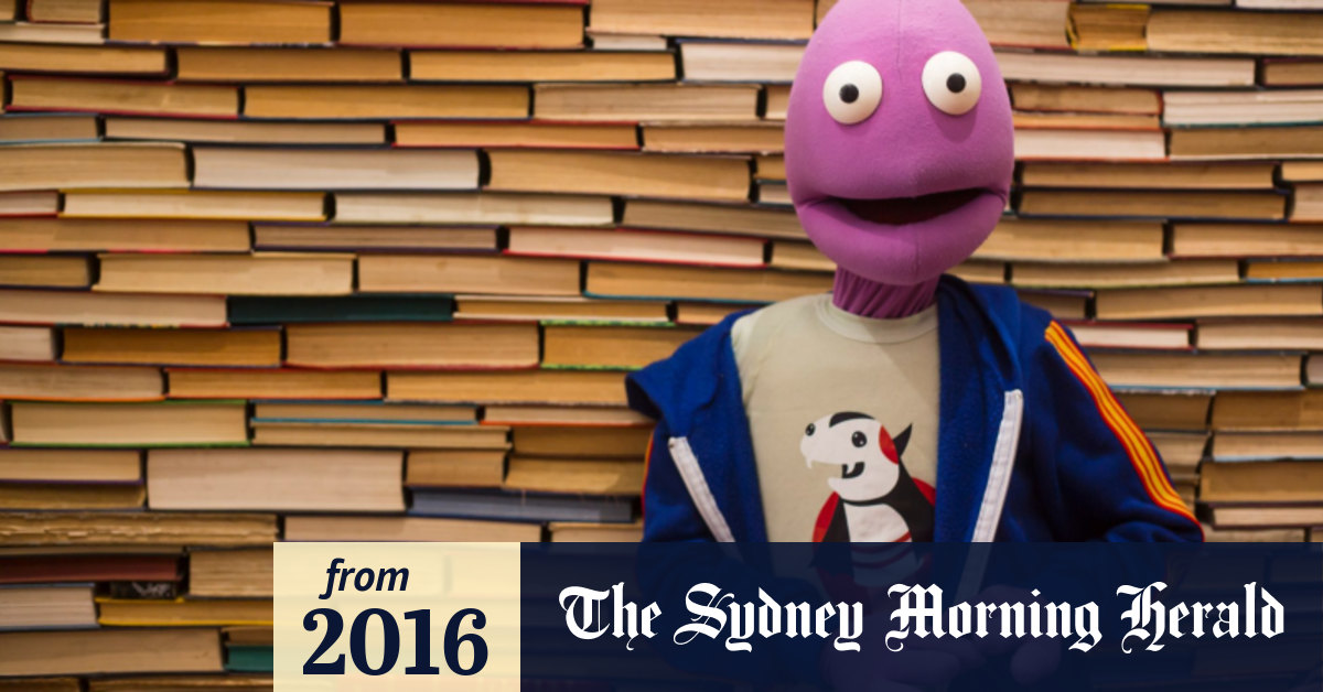 Randy the purple puppet on chasing enlightenment in the face of creativity