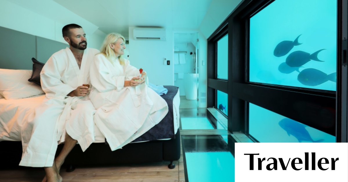 Reefsuites: Australia's first underwater hotel rooms open on Great ...