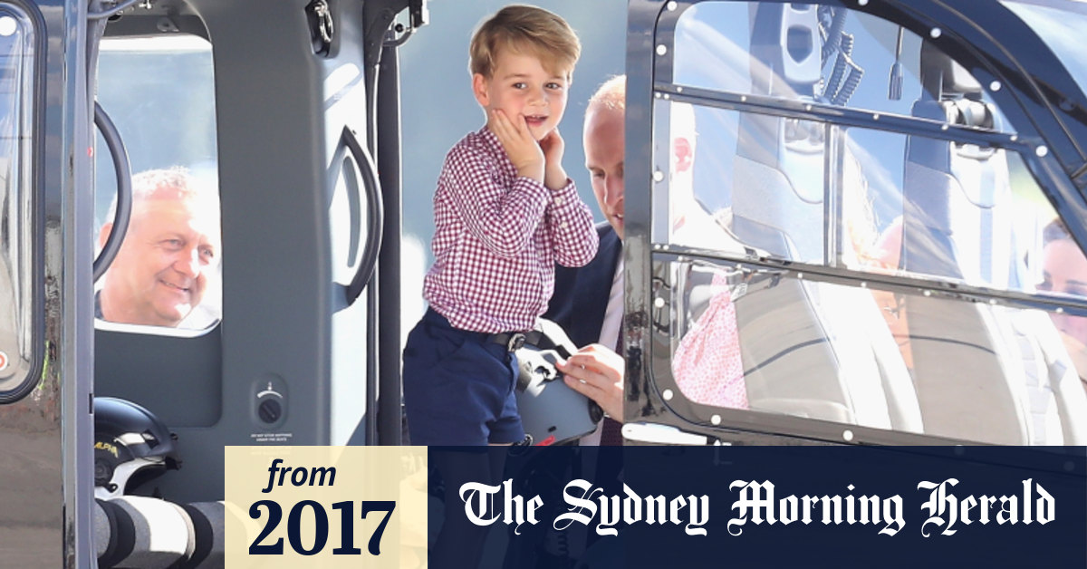 Prince George steals the show with his royal facial expressions