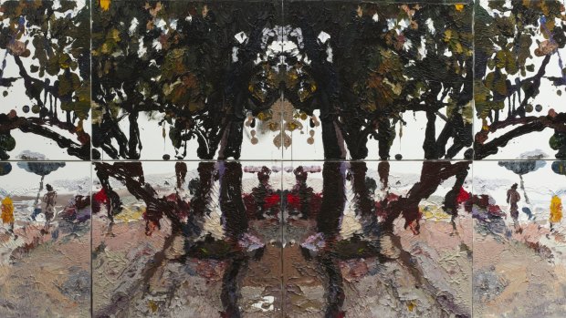 Australian artists in Bali find there's more to paradise than postcards