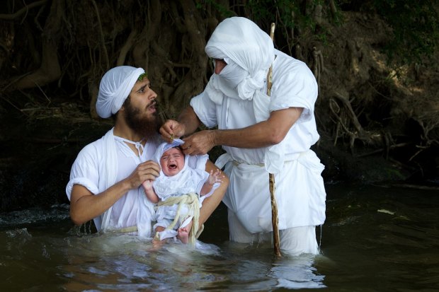 Mandaeans keep ancient rituals alive on Sydney's Nepean River
