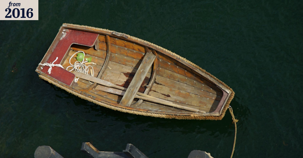 My dinghy: Frank Robson recalls a lucky find that started a beautiful ...