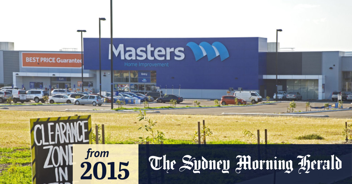 Why Woolworths should give Masters more time